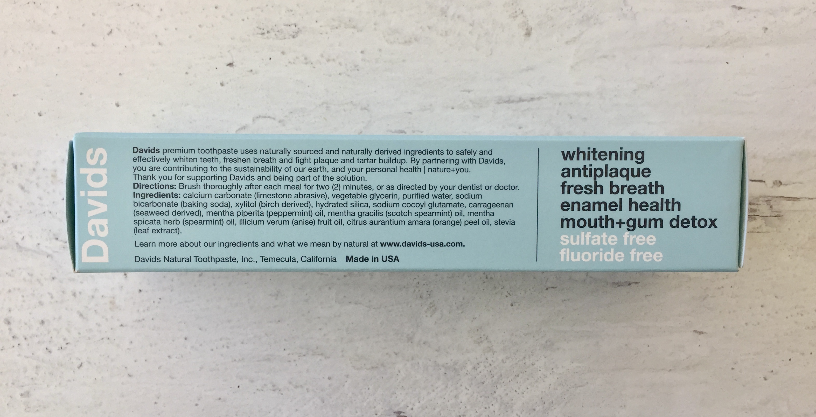 Davids Premium Toothpaste – An Honest Review – HOMEMADE IN LA